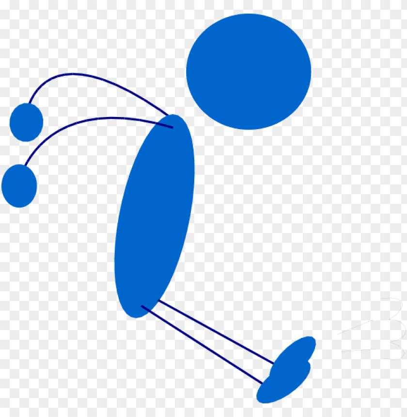 Free download | HD PNG landing blue stick man clip art at clker com ...