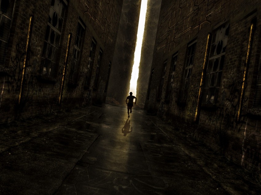 Free download | HD PNG lane silhouette run dark 4k wallpaper | TOPpng