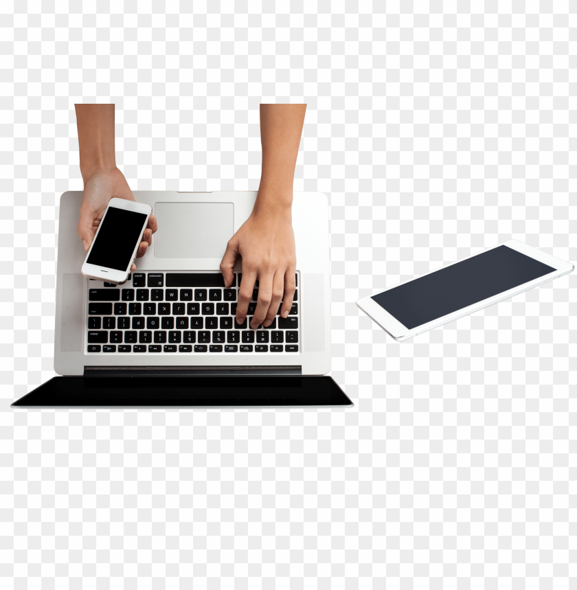 Free download | HD PNG hand typing on a laptop keyboard with clean ...