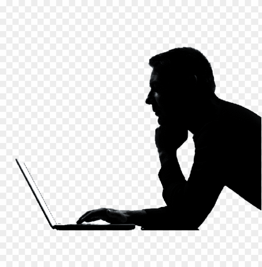 Free download | HD PNG laptop silhouette png PNG transparent with Clear ...