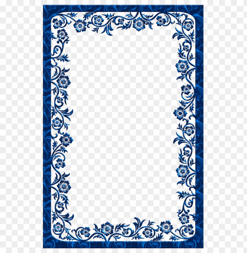 Free download | HD PNG large blue transparent frame background best ...