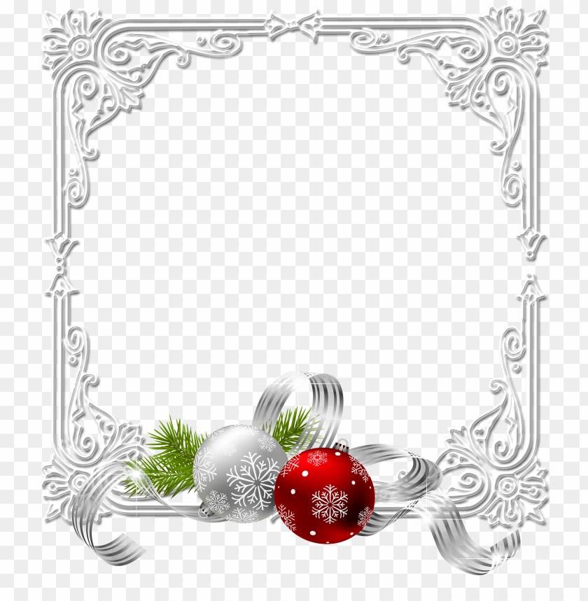 Free download | HD PNG large christmas transparent white photo frame ...