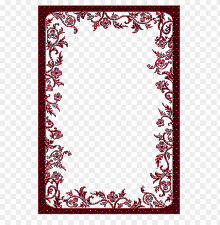 Free download | HD PNG large red transparent frame background best ...