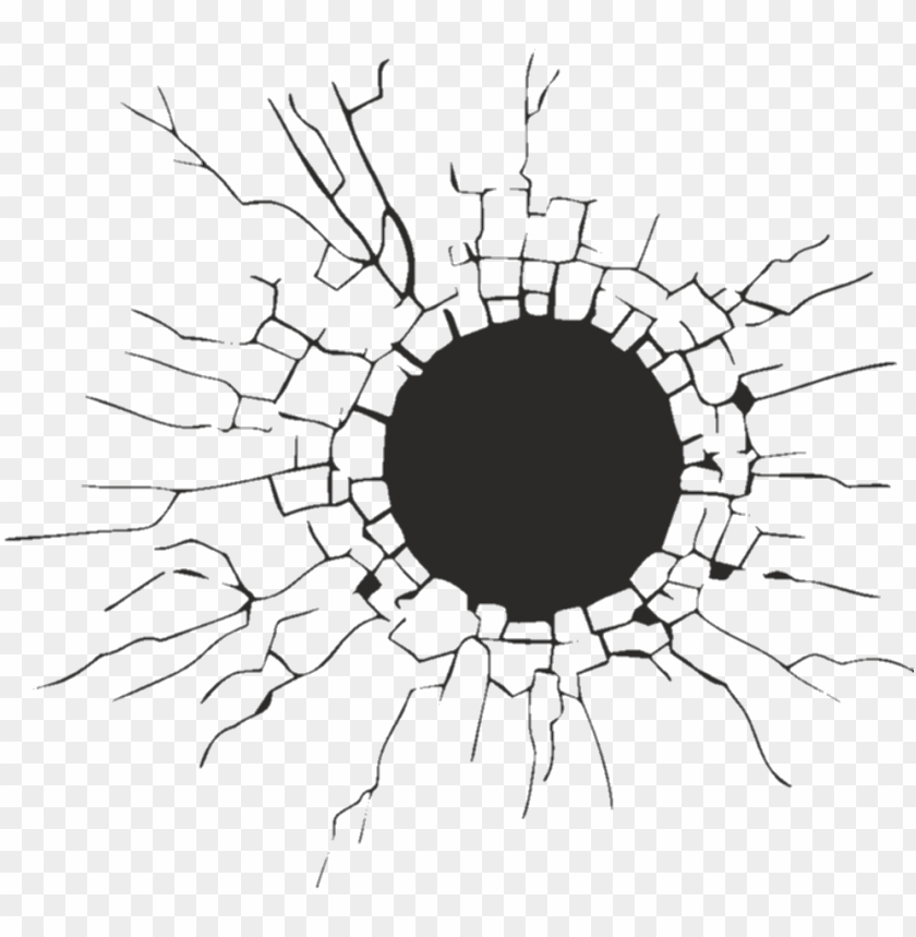 Free download | HD PNG lass hole cracked cracking cracks ground overlay ...
