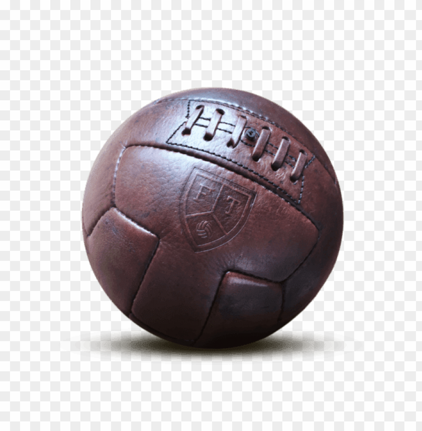 Free download | HD PNG leather vintage football png | TOPpng