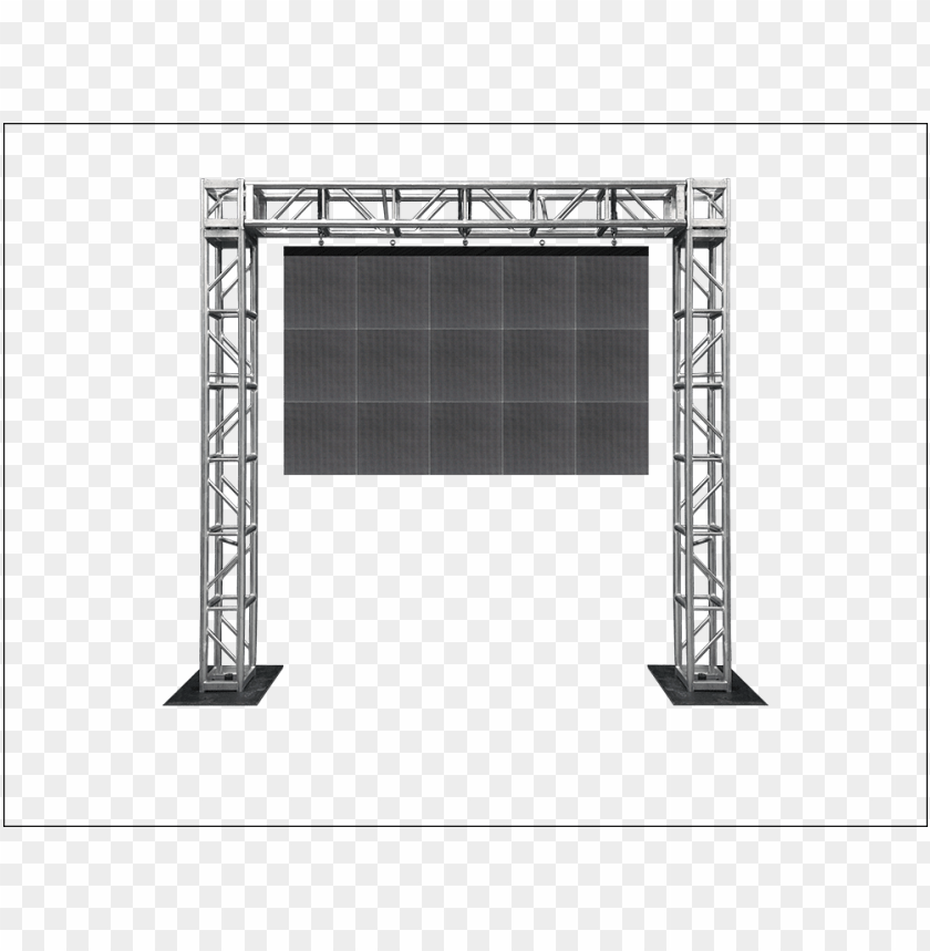 Free download | HD PNG led panel on a truss PNG transparent with Clear ...