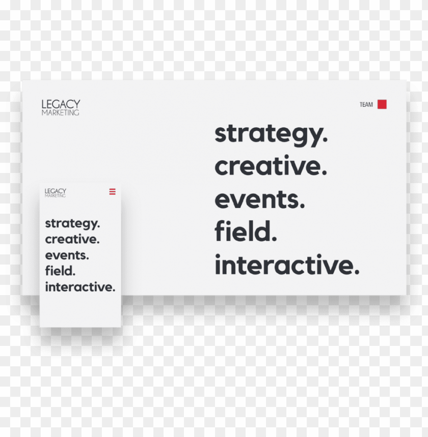 Free download | HD PNG legacy rebranding website widescreen mocks2 03 ...