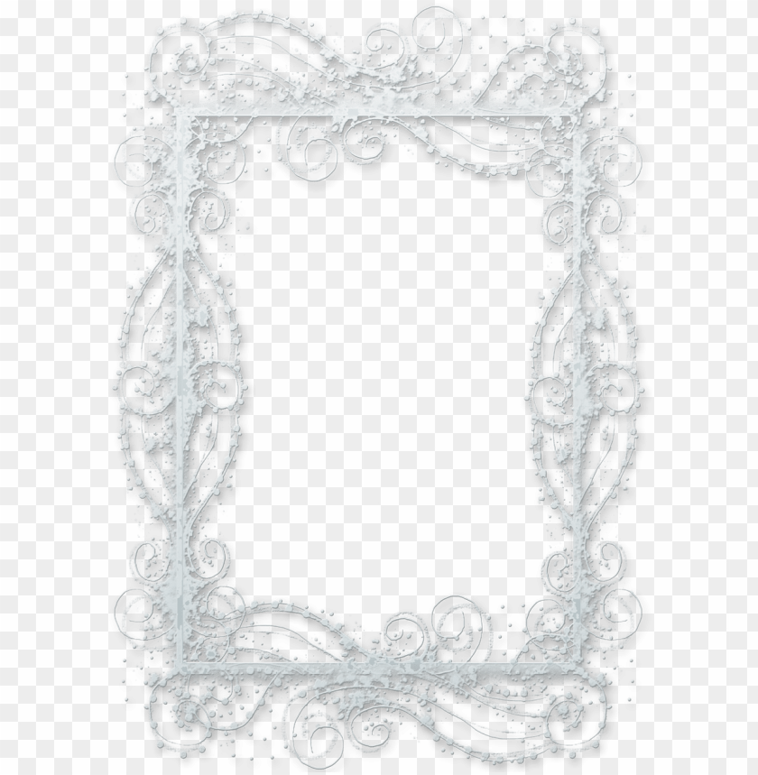 Free download | HD PNG let it snow frame png by melissa tm snow frames ...