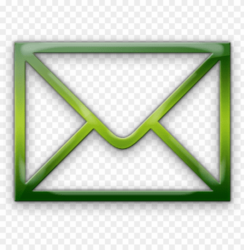 Free download | HD PNG letter message mail envelop email icon green ...