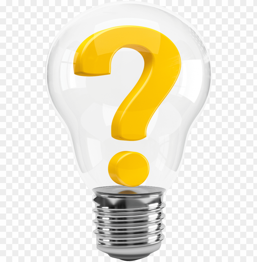 Free download | HD PNG light bulb with question mark png image bulb ...