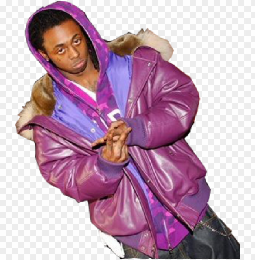 Lil Wayne Wearing Purple