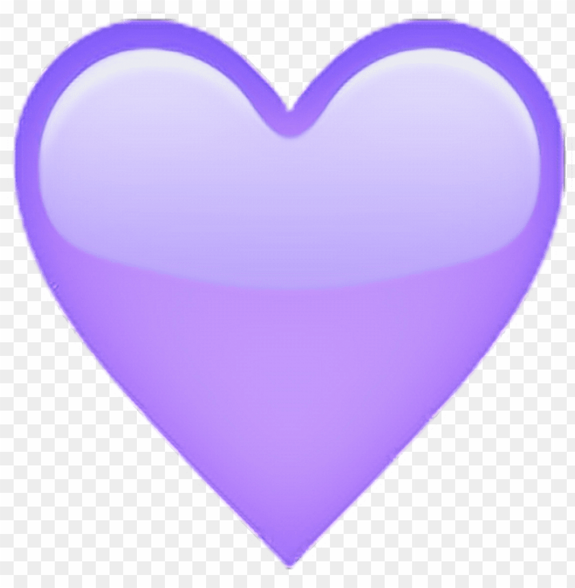 Free download | HD PNG lilac heart emoji heart PNG transparent with ...