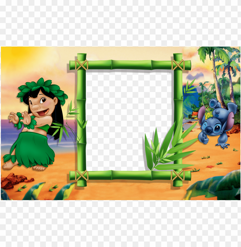 Free download | HD PNG lilo and stitch png kids frame background best ...