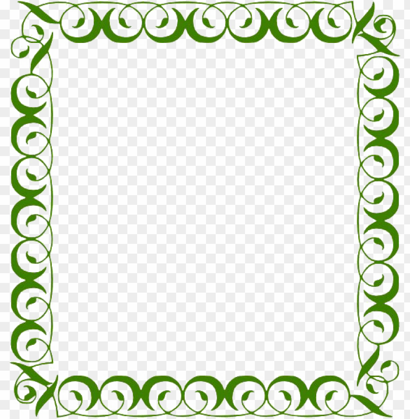 Free download | HD PNG lime border frame transparent background border ...