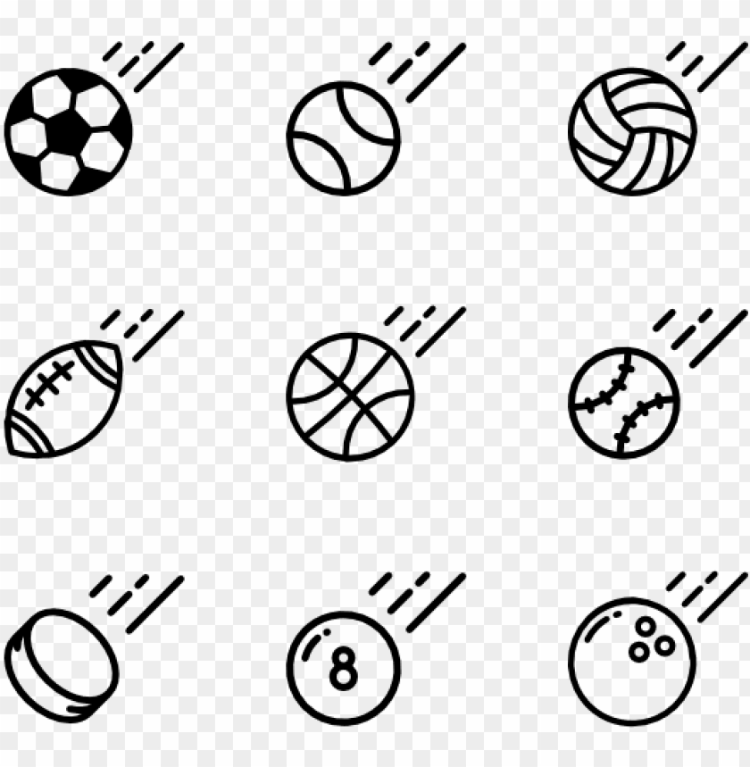 Free download | HD PNG linear sports balls sports ball vector PNG ...