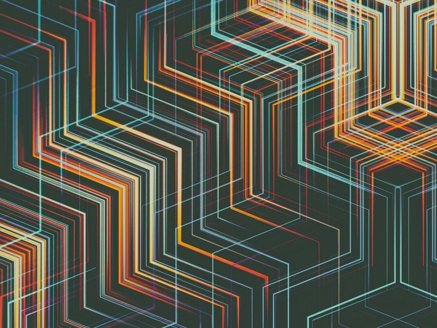 Free download | HD PNG lines stripes connections plexuses multicolored ...