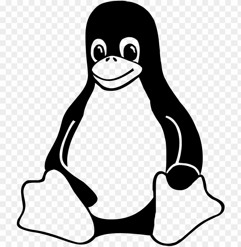 Free download | HD PNG linux logo png linux black and white PNG ...