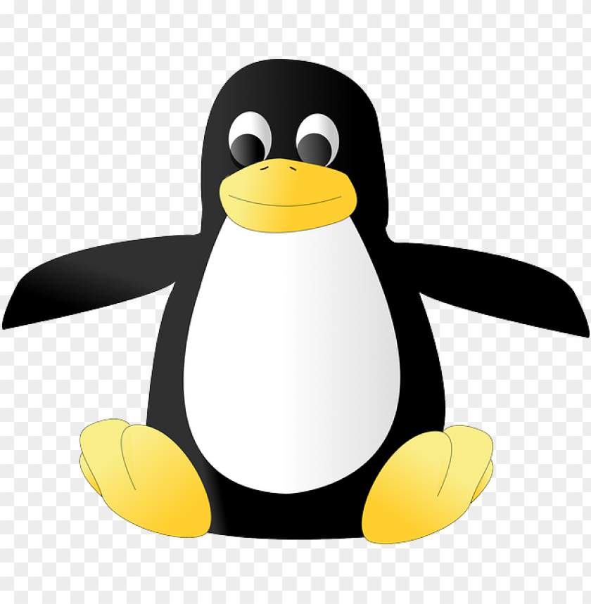 Free download | HD PNG simple linux penguin clipart png | TOPpng