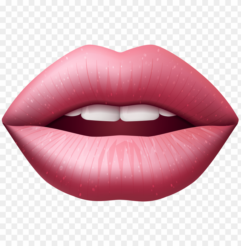Free download | HD PNG pink glossy lips illustration clipart png photo ...