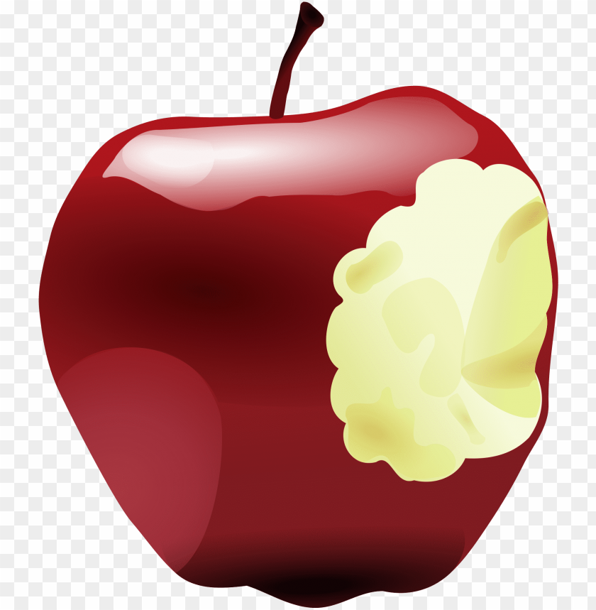 Free download | HD PNG litter clipart apple bitten apple PNG ...