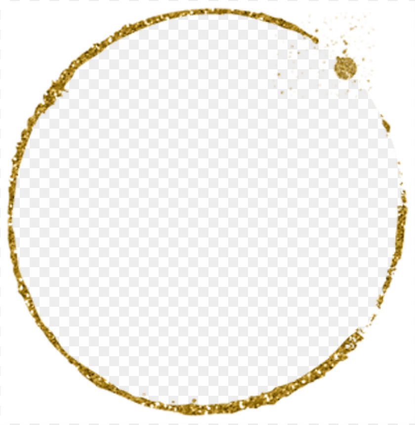 Free download | HD PNG litter clipart gold circle gold glitter frame PNG transparent with Clear ...