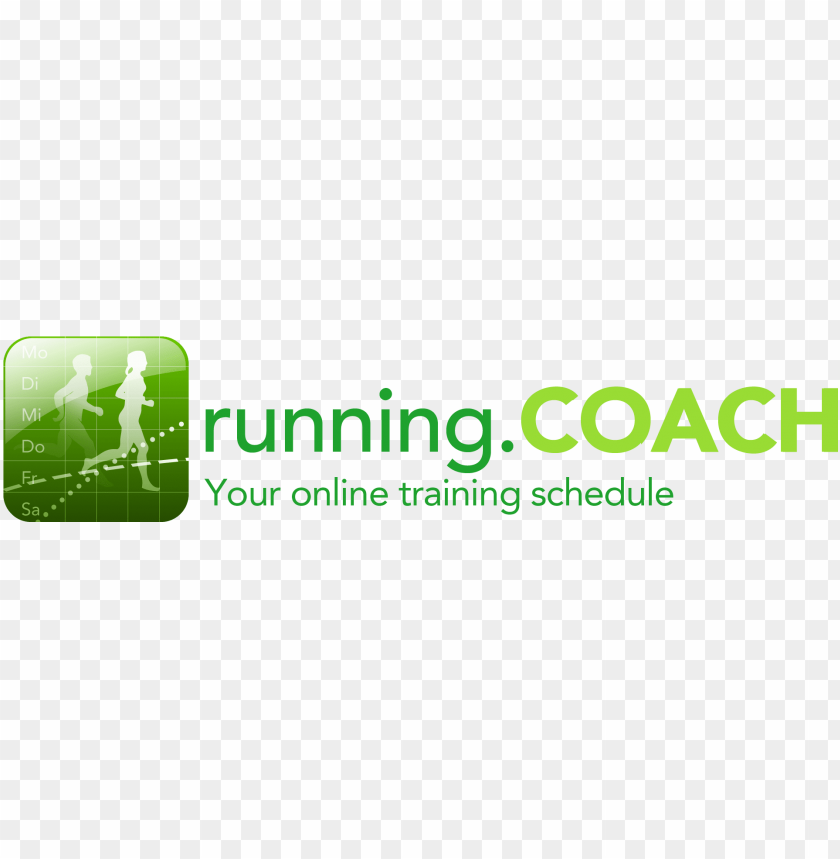 Free download | HD PNG logo with claim running coach logo PNG ...