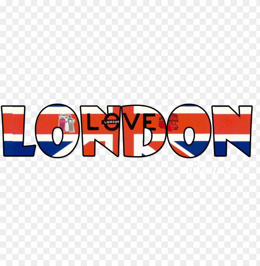 Free download | HD PNG london text with tower bridge and flag png ...