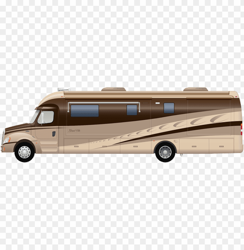 Free download | HD PNG Transparent PNG image Of luxury brown rv ...