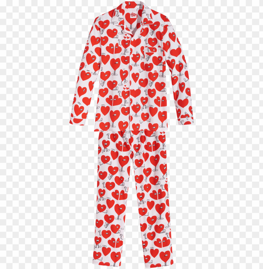 Free download | HD PNG lousy livin pyjama valentines pyjama set white ...