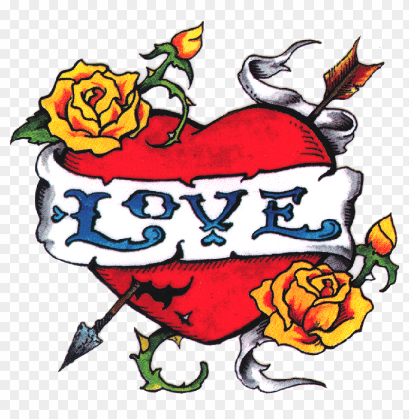 Free download | HD PNG love tattoo kitsch PNG transparent with Clear ...
