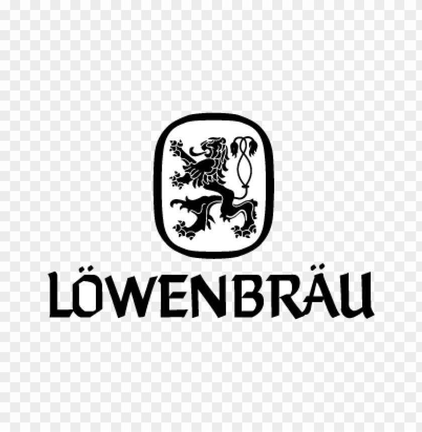 Free download | HD PNG lowenbrau black vector logo | TOPpng