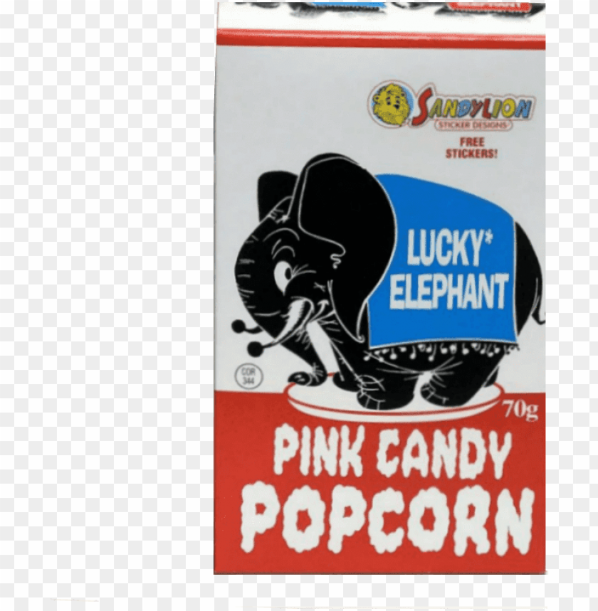 Free download | HD PNG luck elephant pink candy popcorn PNG transparent ...