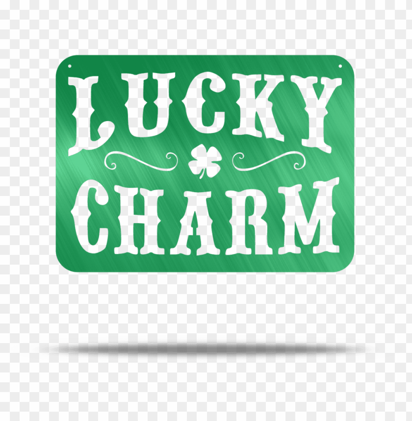 Free download | HD PNG lucky charm steel wall sign art graphic desi PNG ...