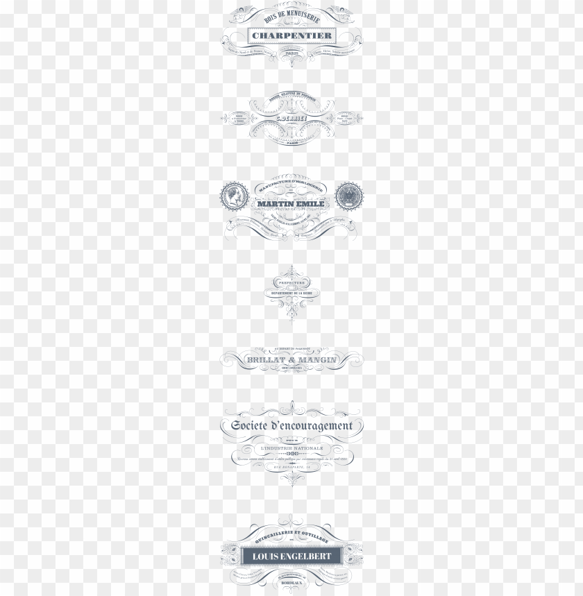 Free download | HD PNG luxurious flourishes vector pack PNG transparent ...