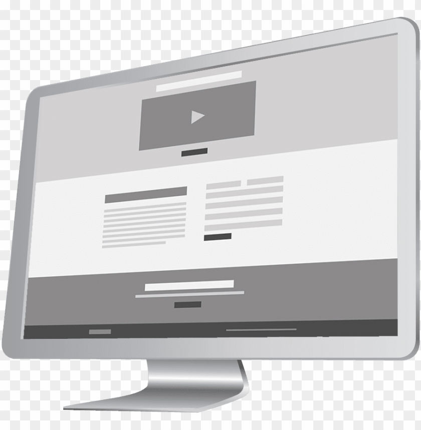 Free download | HD PNG mac screen convert push landing page computer monitor PNG transparent ...