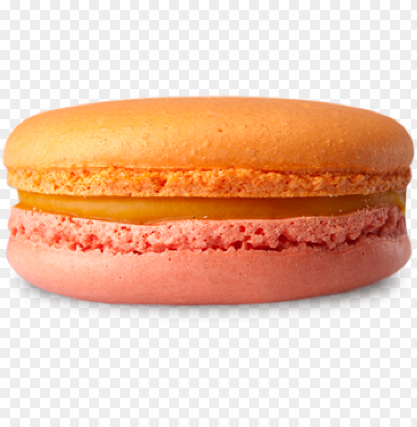Free download | HD PNG orange macaron with subtle filling PNG images ...
