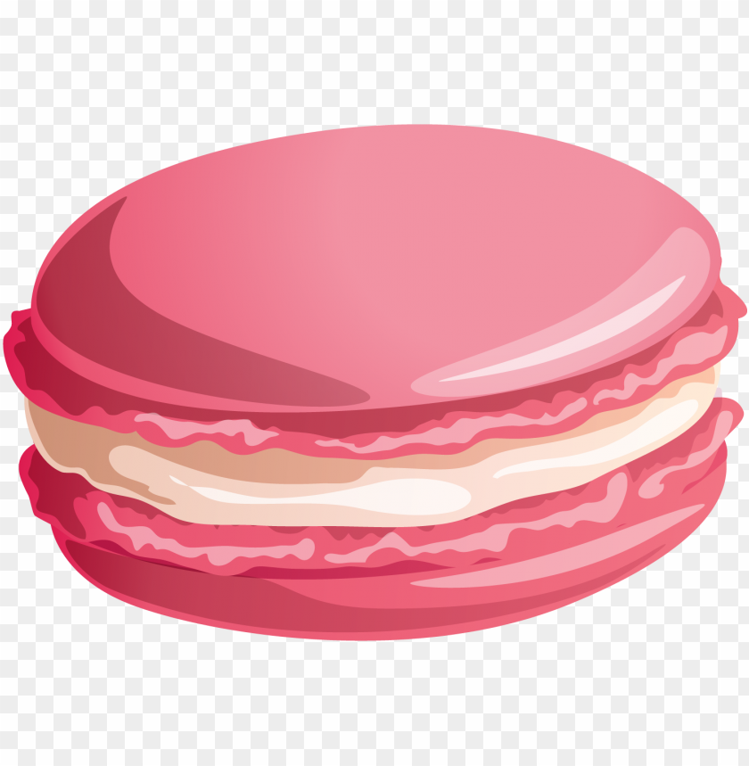 Free download | HD PNG pink macaron with cream filling PNG images with ...