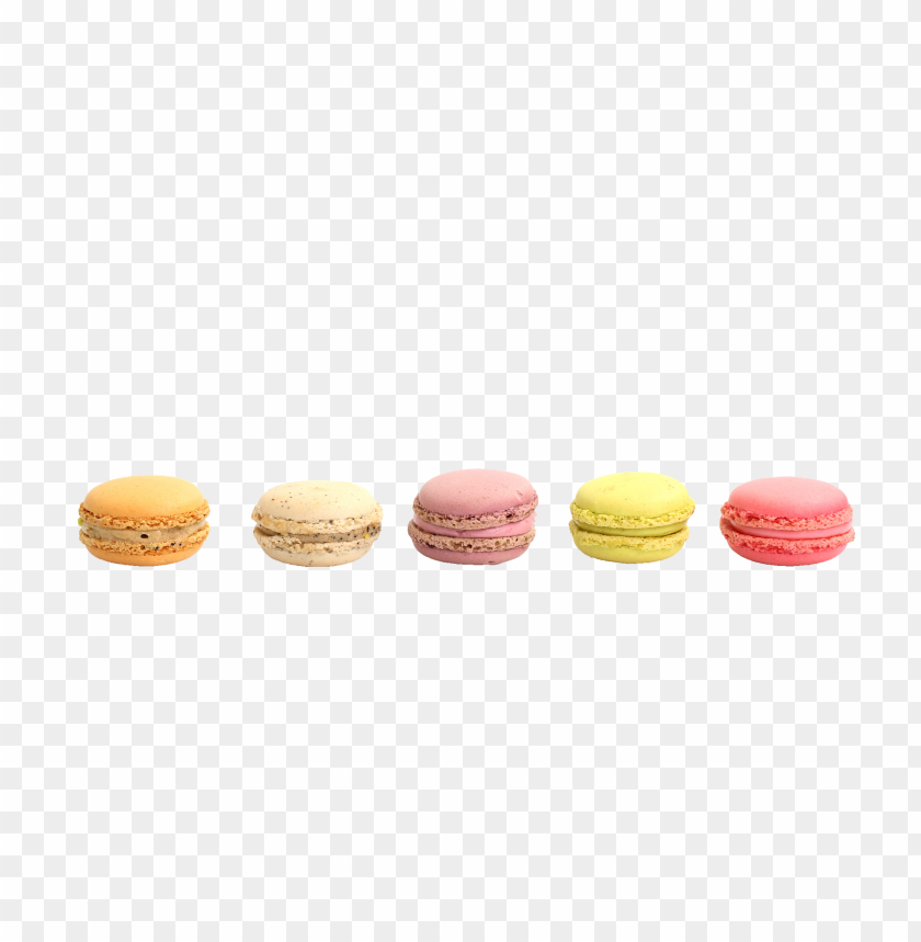 Free download | HD PNG row of small macarons in assorted colors PNG ...