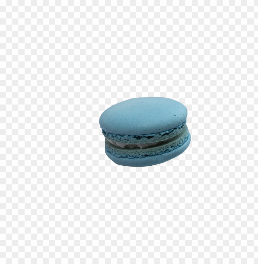 Free download | HD PNG single blue macaron with cream center PNG images ...