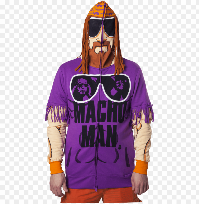 Free download | HD PNG macho man costume hoodie PNG transparent with ...