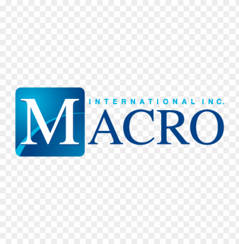 Free download | HD PNG macro international inc vector logo free | TOPpng