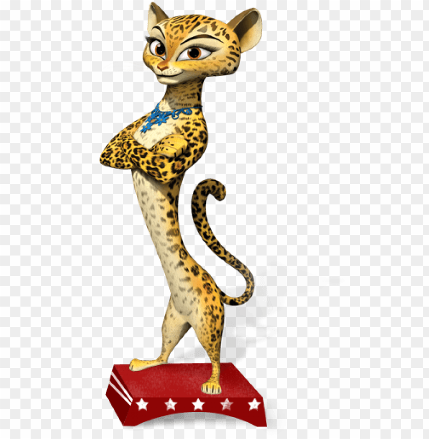 Leopard Figure cutout PNG & clipart images | TOPpng
