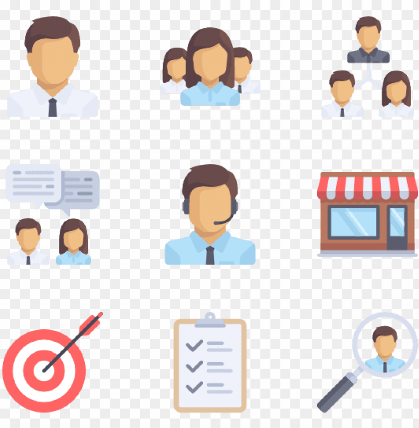 Free download | HD PNG management 100 icons flat icon PNG transparent ...