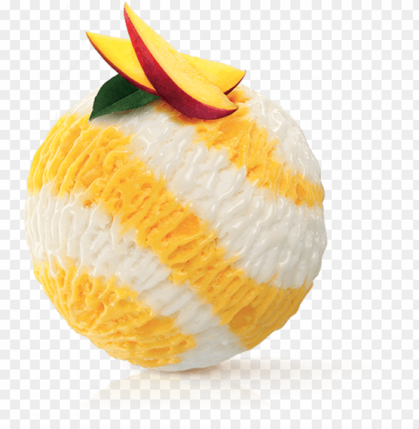 Free download | HD PNG mango and vanilla ice cream scoop PNG ...