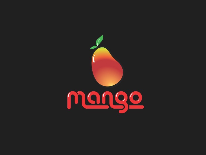Free download | HD PNG mango fruit inscription vector 4k wallpaper | TOPpng