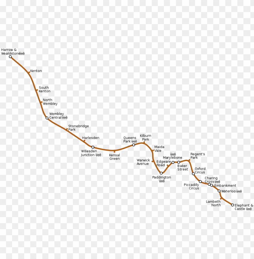 Free download | HD PNG map of bakerloo line london underground bakerloo ... Free download | HD PNG map of bakerloo line london underground bakerloo ...