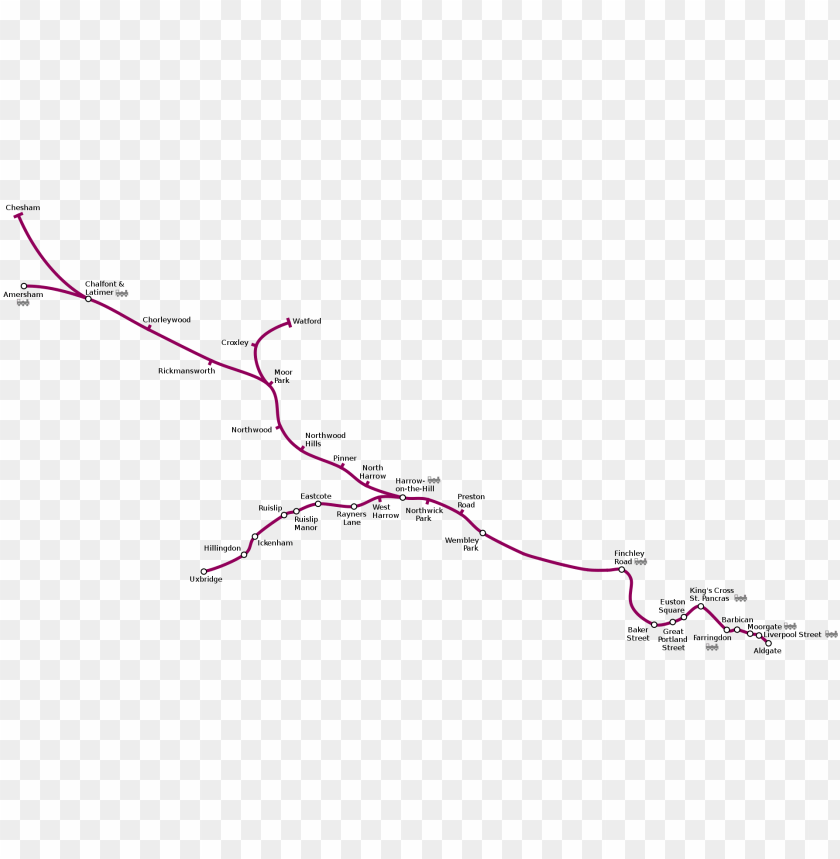 Free download | HD PNG map of metropolitan line london underground ...