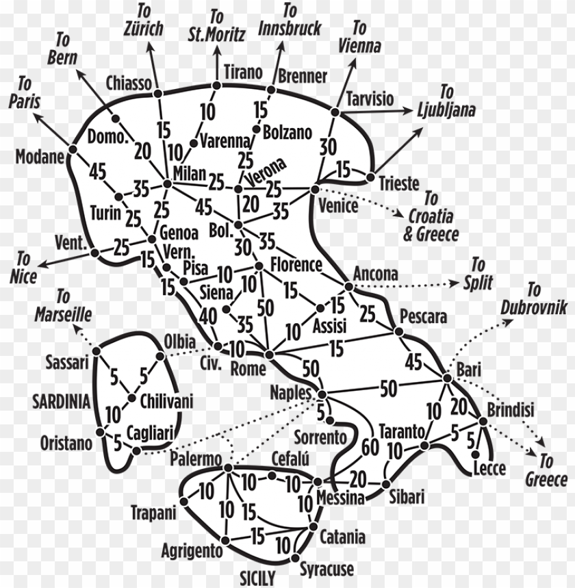 Free download | HD PNG map shows approximate costs in us for one way ...