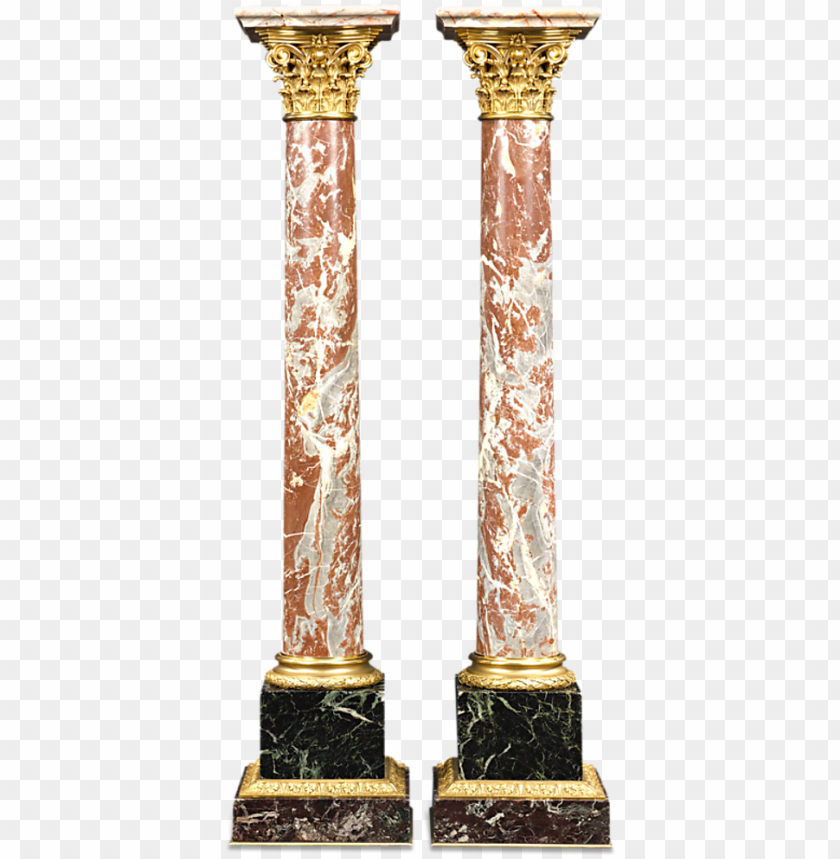 Free download | HD PNG marble and bronze french pedestals marble ...