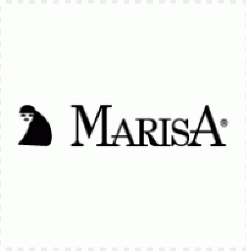 Free download | HD PNG marisa black serif text logo | TOPpng
